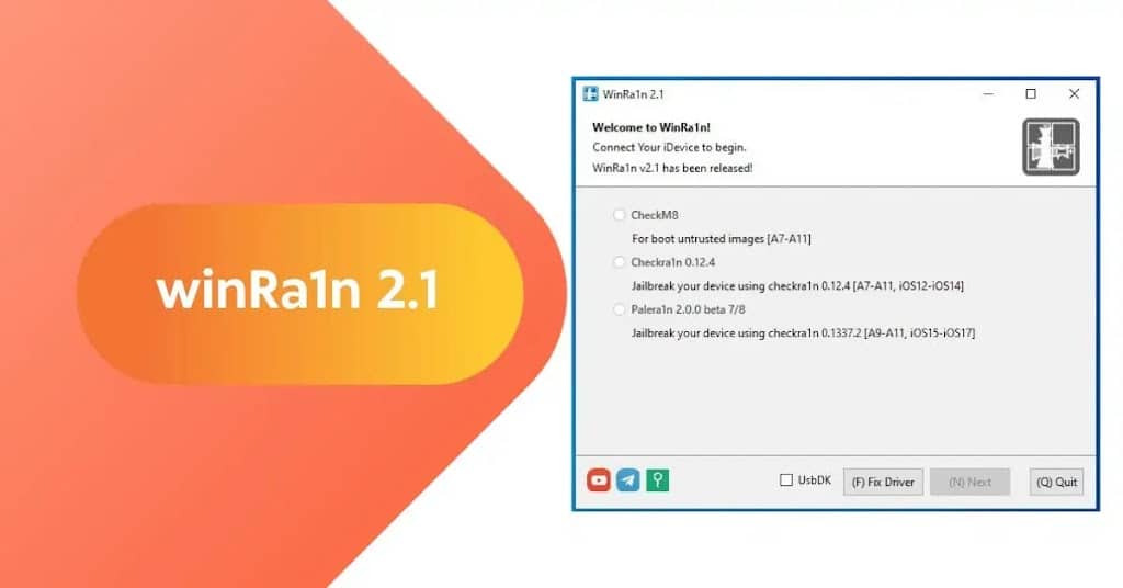 WINRA1N 2.1 WINDOWS JAILBREAK TOOL 2024 FREE DOWNLOAD