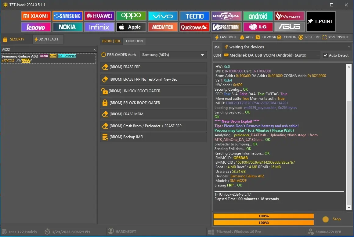 TFT Unlocker 2024.3.5.1.1 Big Update