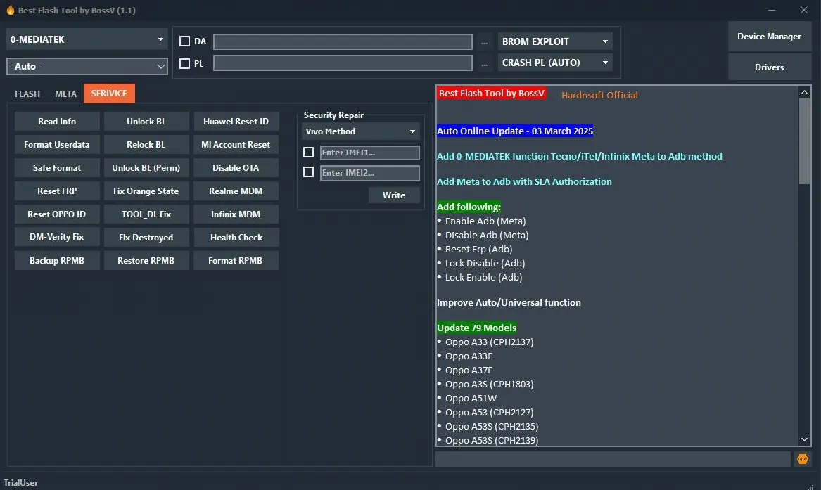 Best Flash Tool By BossV 1.1 Free Download